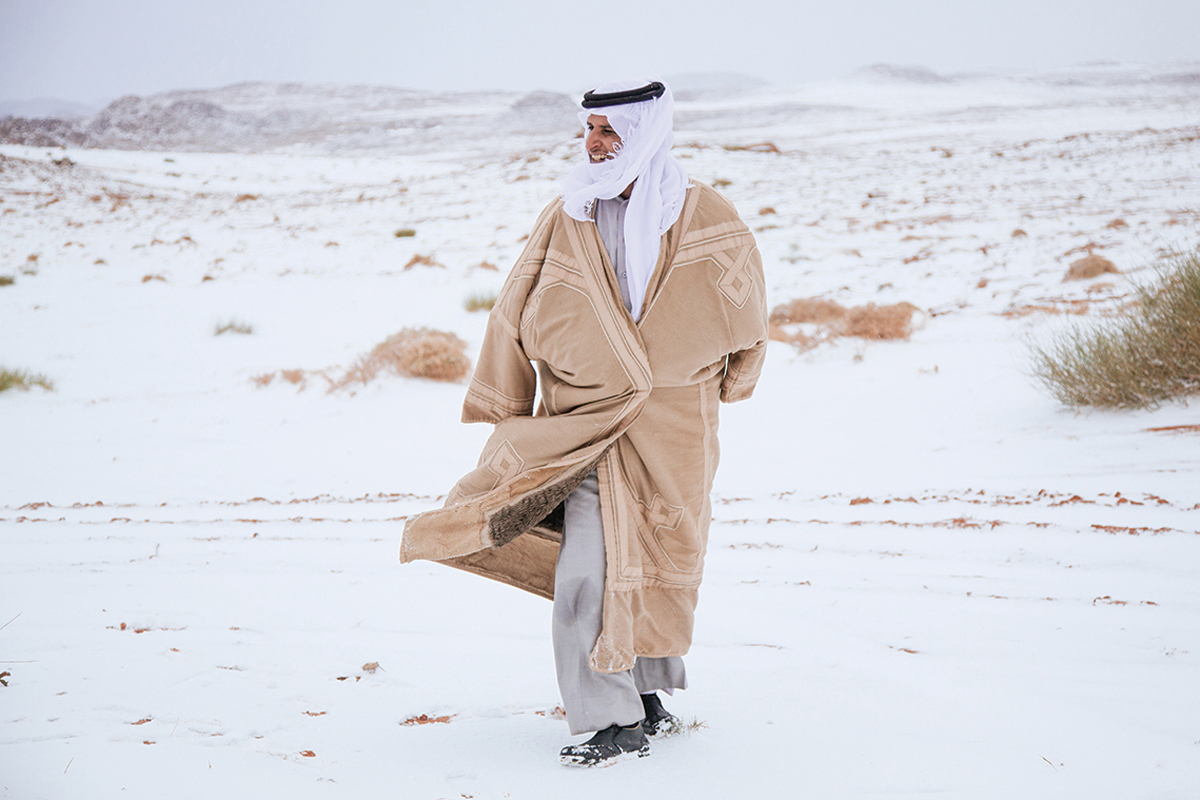 Saudi in the Snow | THIS ORIENT